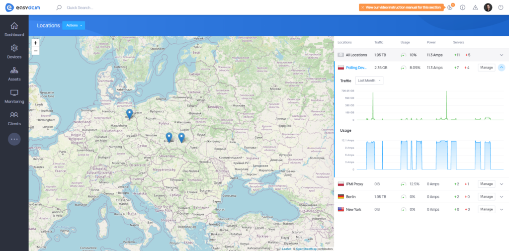 Red-hot EasyDCIM v1.8.0 with two totally new sections!