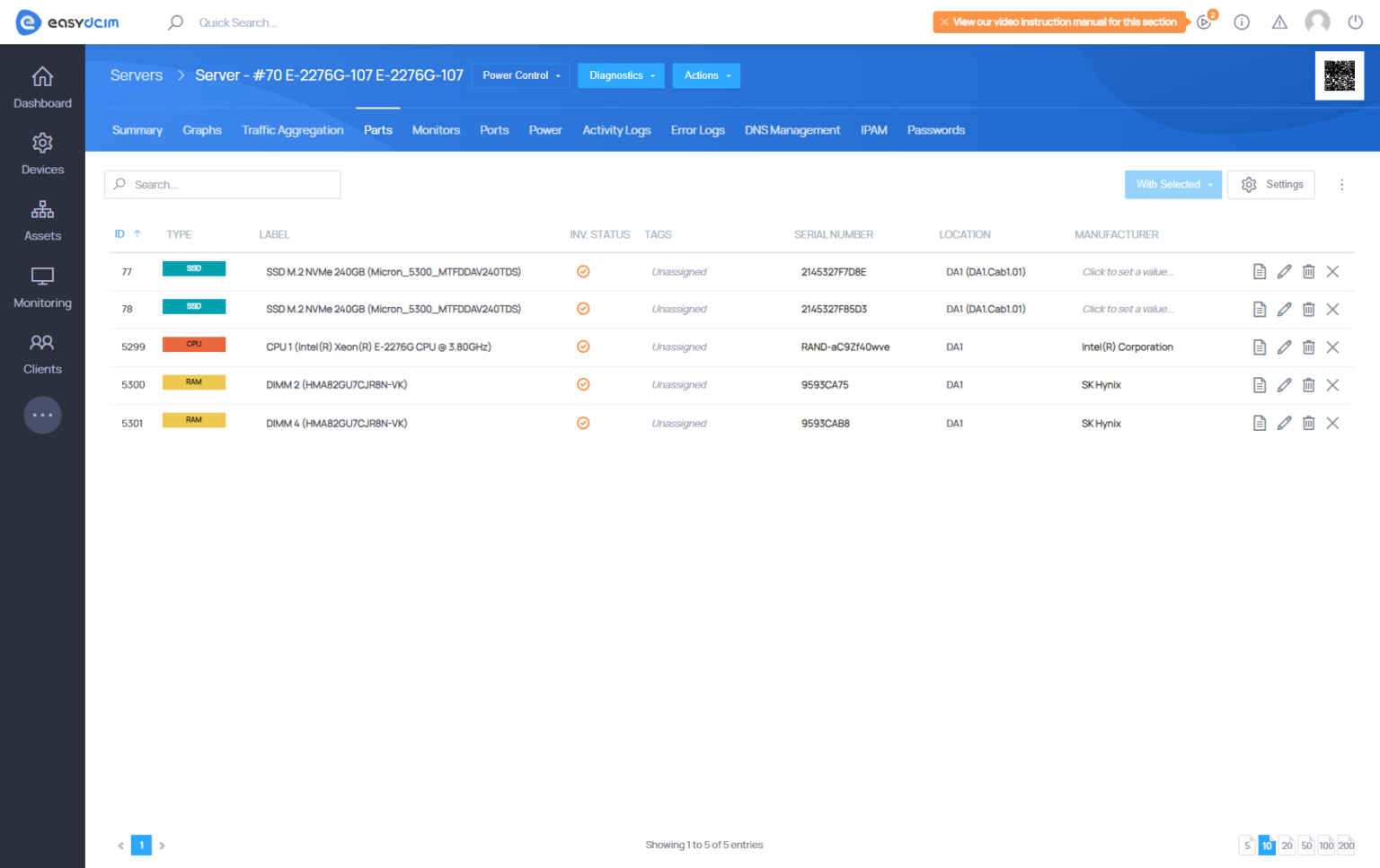 EasyDCIM v1.12.0 brings Ubuntu 24.04 and Fujitsu iRMC S5 support - EasyDCIM