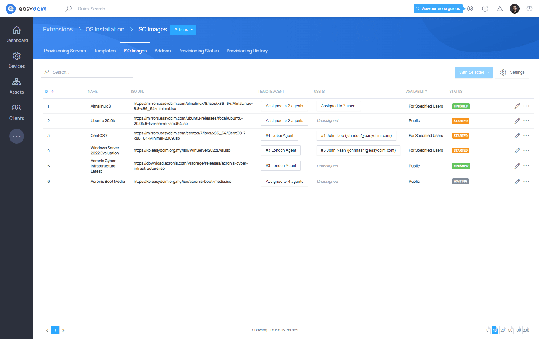 Automation - EasyDCIM