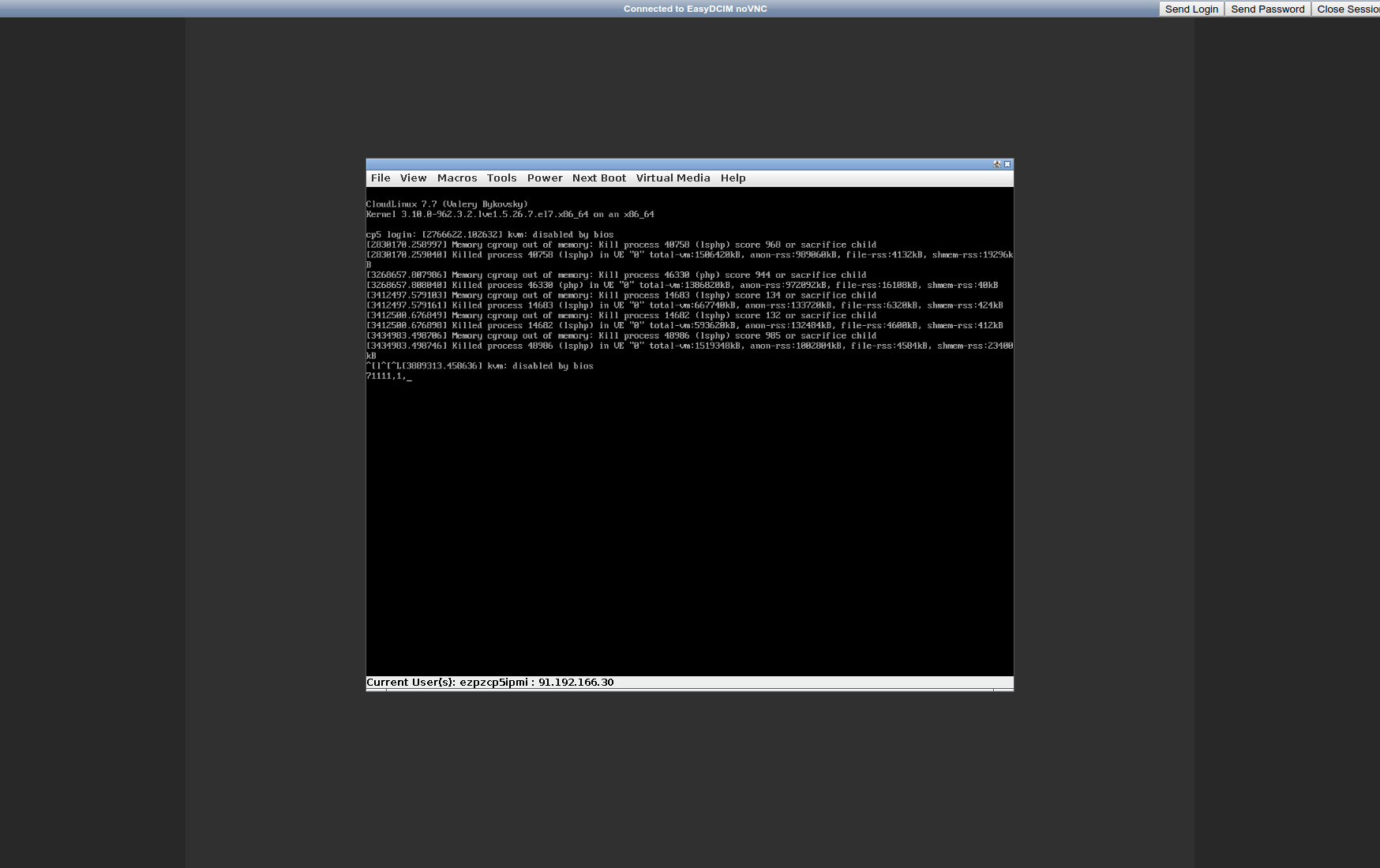 Client Control - EasyDCIM