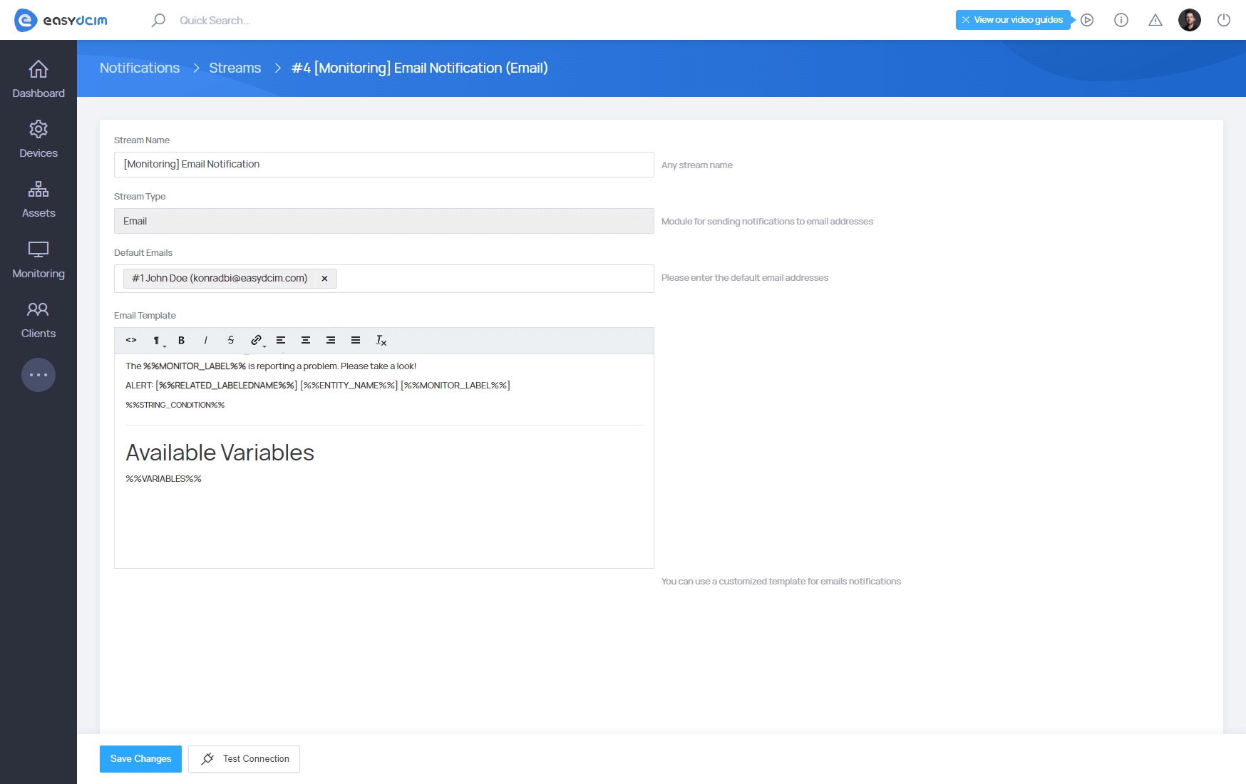 Monitoring - EasyDCIM